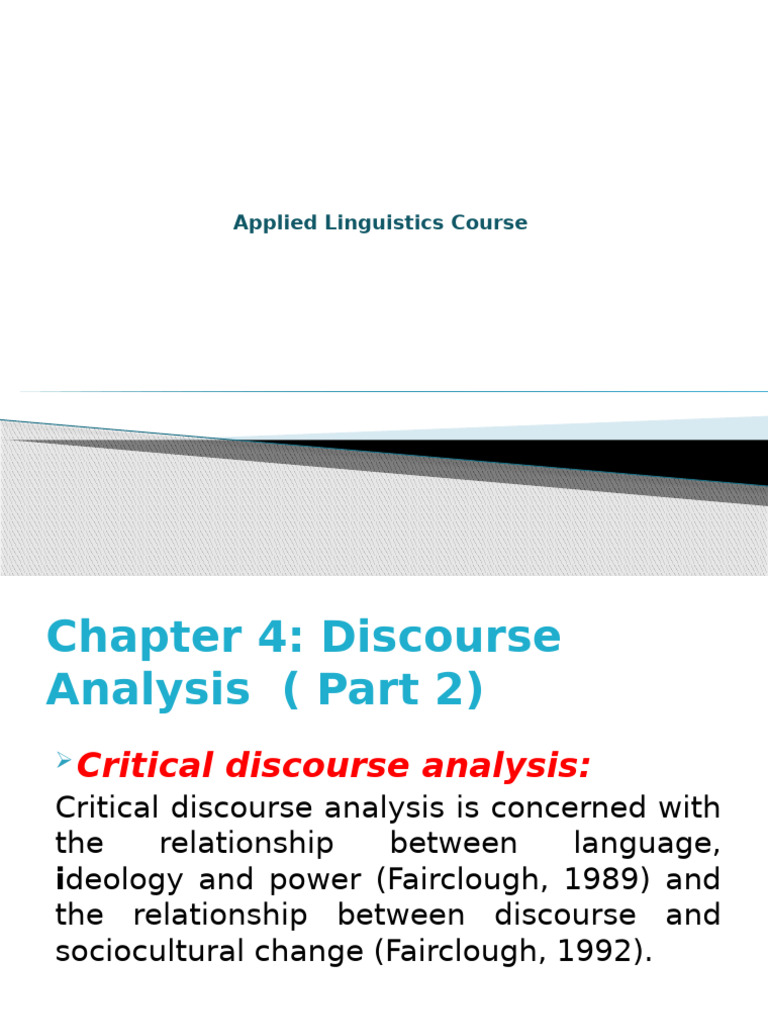 Applied Linguistics 3rd Year Edu.+Basic Edu - ch.4 (Part 2) | PDF | Subject (Grammar) | Linguistics