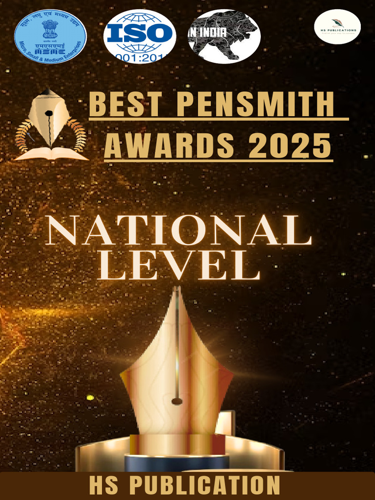 Pensmith Awards 2025 Overview | PDF | Languages Of India | Writers