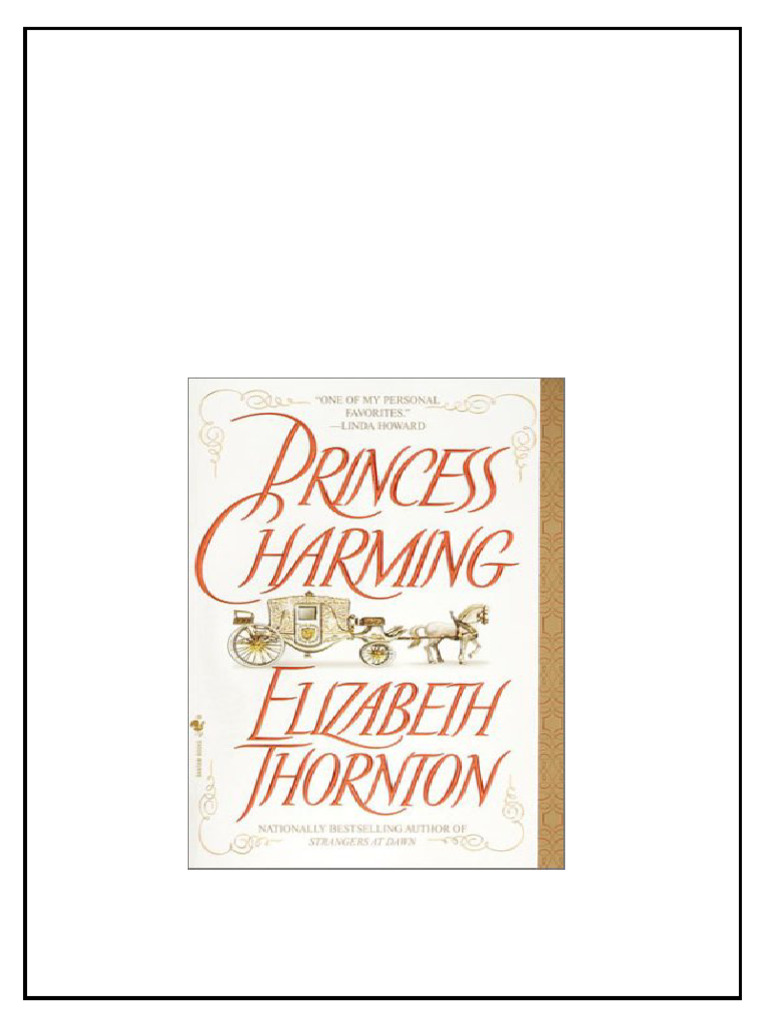 Princess Charming Elizabeth Thornton pdf download | PDF