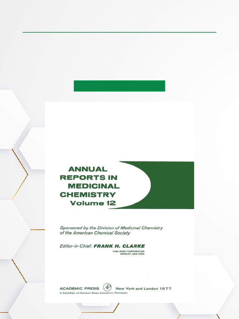 ANNUAL REPORTS IN MED CHEMISTRY V12 PPR Complete Volume Download | PDF | Serotonin | Drugs