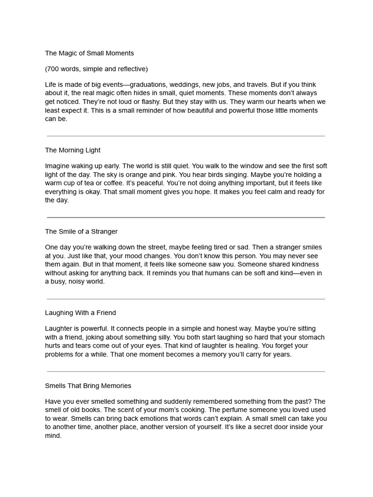 Another Topic | PDF | Odor