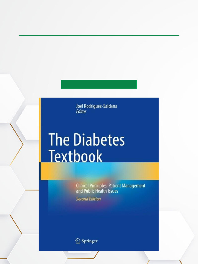 Diabetes Textbook: Clinical Principles & Management | PDF | Diabetes ...