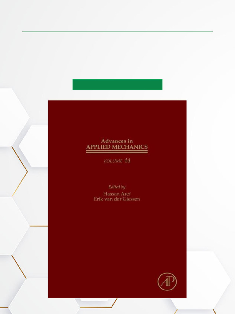 Advances in Applied Mechanics PDF DOCX DOWNLOAD | PDF | Strength Of ...
