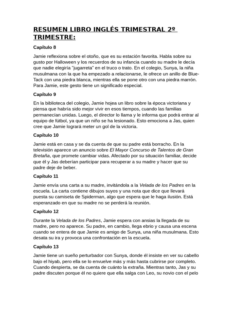 Resumen Libro Eng | PDF
