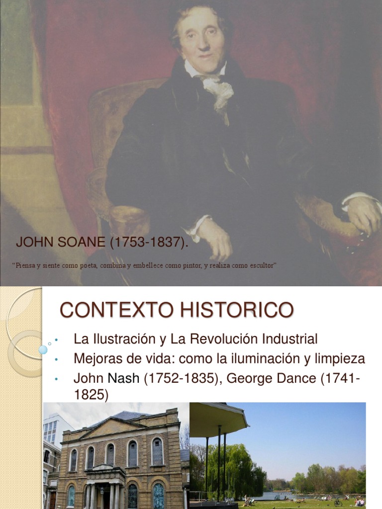 John Soane: Arquitecto y Visionario | PDF