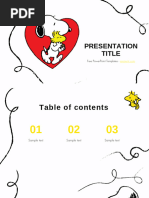 Snoopy Presentation Template Download | PDF
