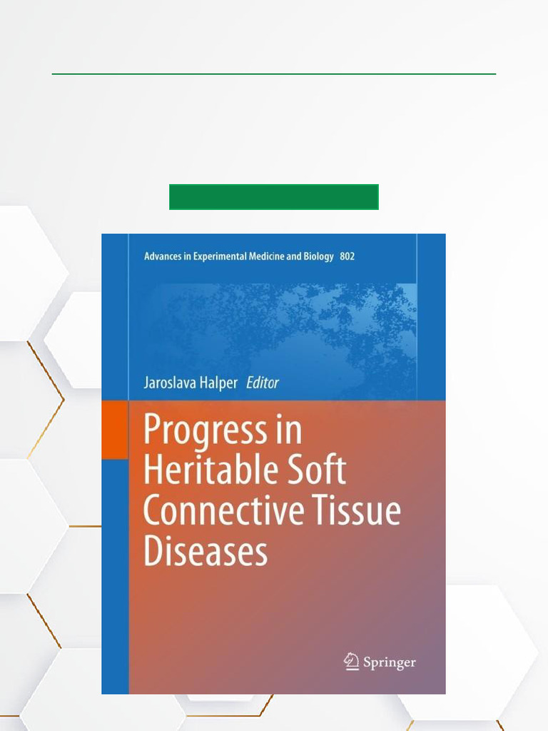 Progress in Heritable Soft Connective Tissue Diseases Full Book Access ...