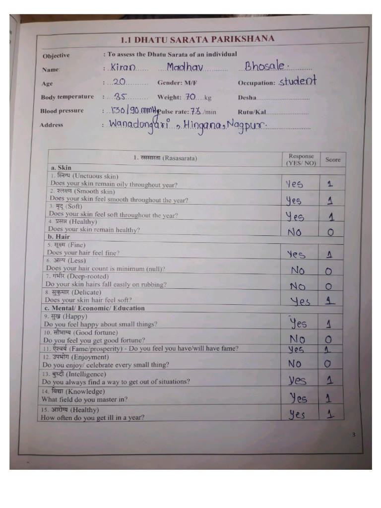 Samhita Records 1 | PDF