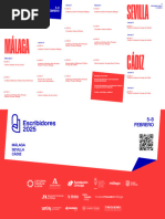 Programa Feria Del Libro 2025 | PDF