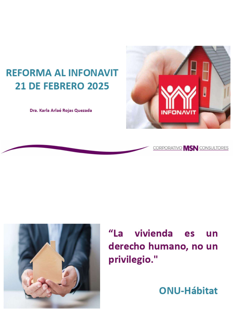 Reforma Infonavit 2025: Cambios Clave | PDF