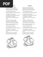 Letra de "El Alfarero" | PDF