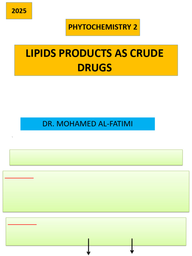 1 Lipids Product - ٠٤٣٠٠٦ | PDF | Triglyceride | Wax