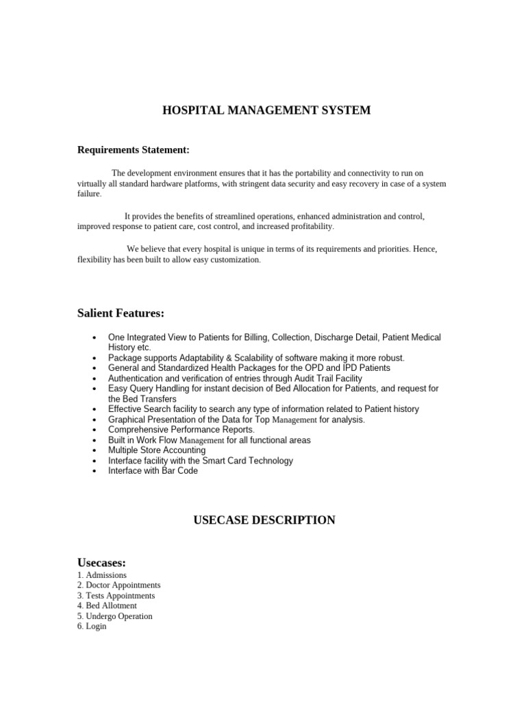 Usecase Assignment 2 | PDF | Patient | Physician
