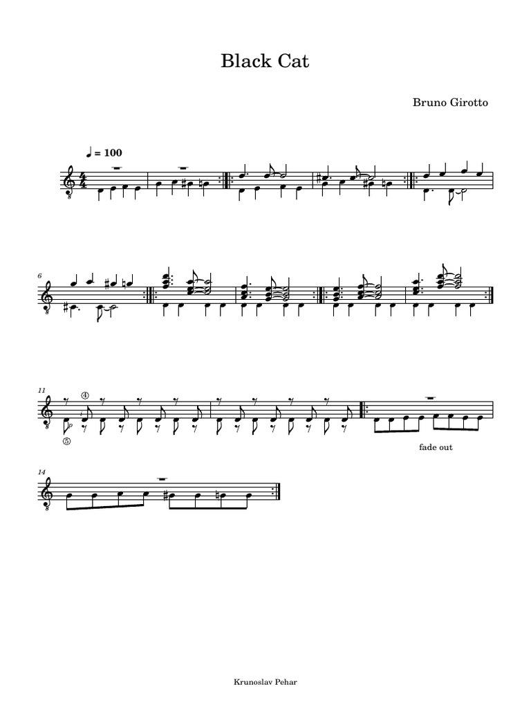 Black Cat | PDF