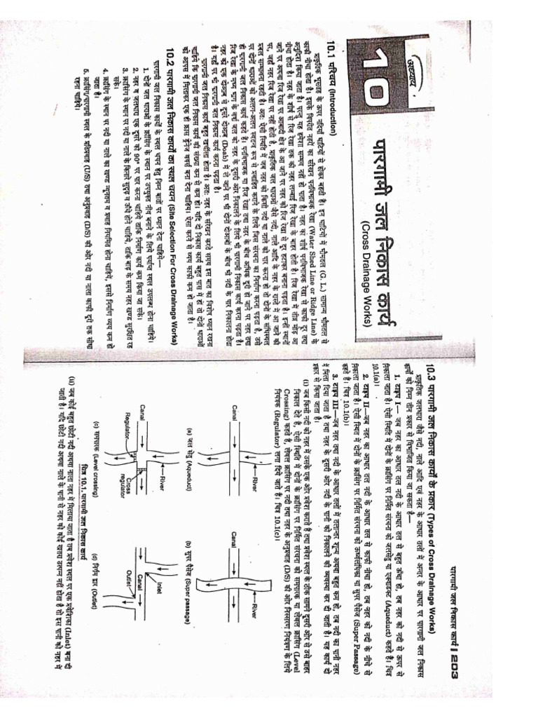 Cross - Drainage Works | PDF