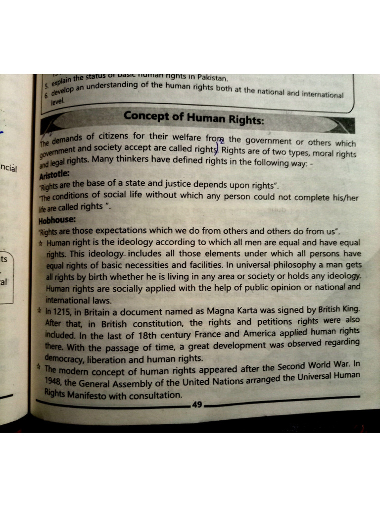 Social Studies, Human Rights | PDF