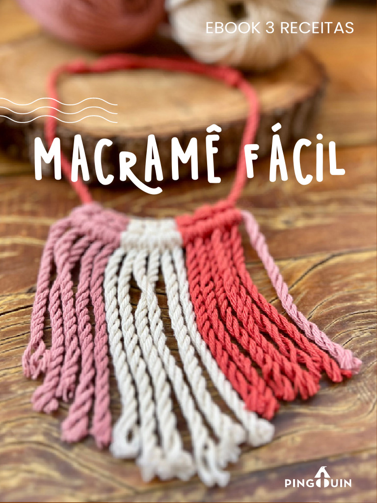 3 Receitas de Colares em Macramê | PDF