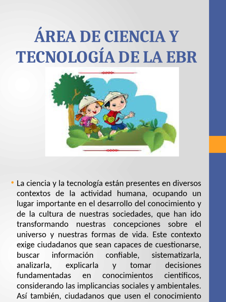 Areade Cienciay Tecnologia | PDF | Aprendizaje | Science