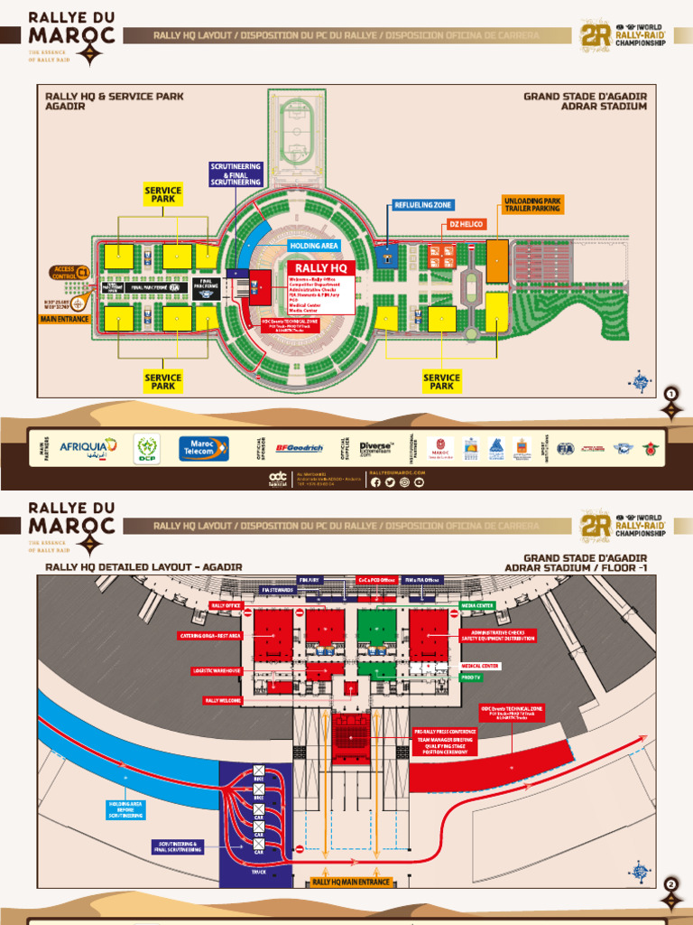 Plan Stade Agadir Infrastructures Pour Publication | PDF