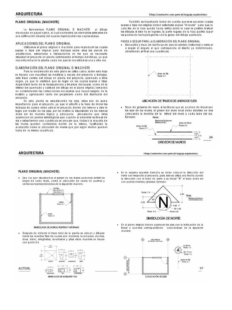 DIBUJO PLANOS 1 | PDF