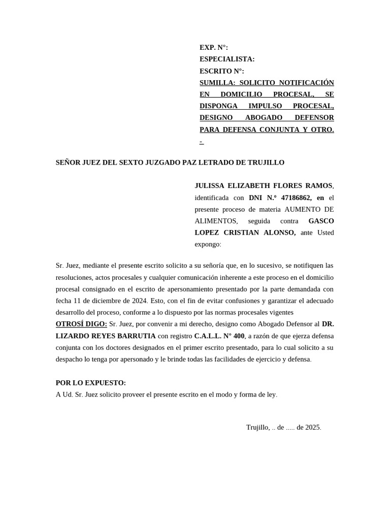 Impulso Procesal | PDF