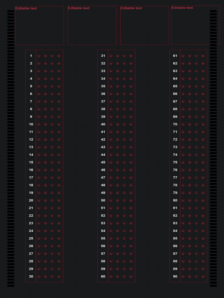 Omr Sheet | PDF