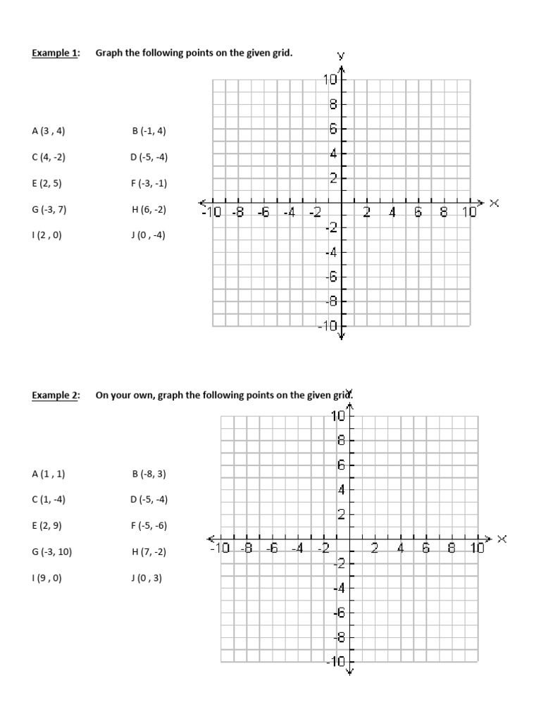 Microsoft Word - Intro To Graphing Lesson and Worksheet | PDF