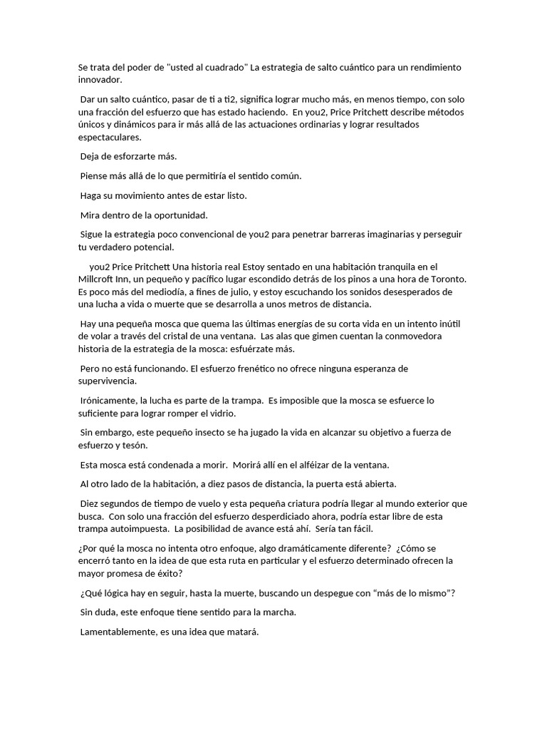 You2 Traducción | PDF | Mecánica cuántica | Física