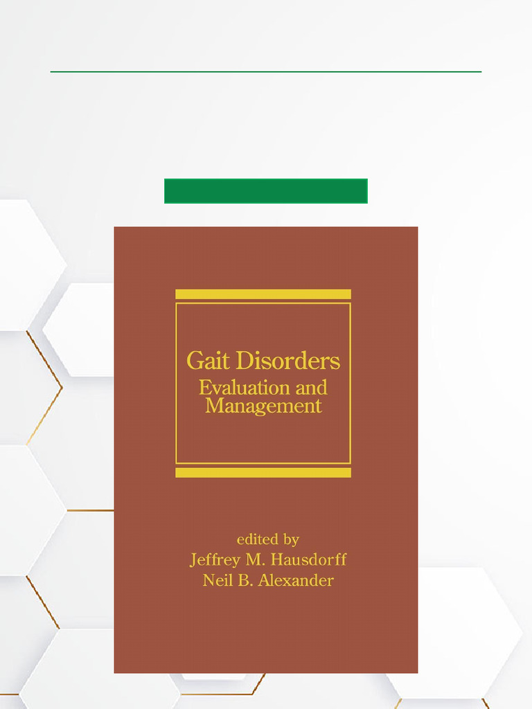 Gait Disorders Evaluation and Management - 1st Edition Complete Digital ...