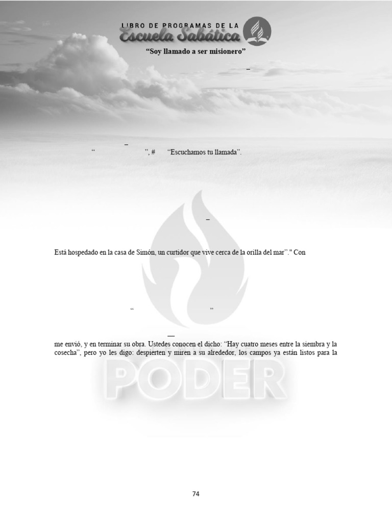 21 "Soy Llamado A Ser Misionero" Más Cerca de La | PDF | Cristo (título ...
