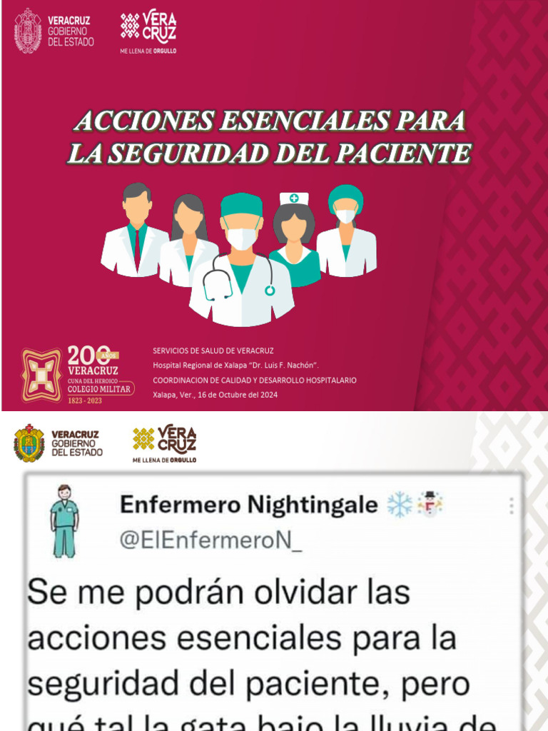 Aesp Curso de Terapia | PDF | Seguridad del paciente | Hospital