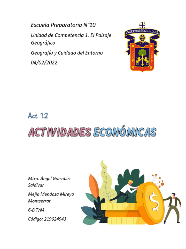 Mireya Mejia U1Act1.2 Geografia | PDF