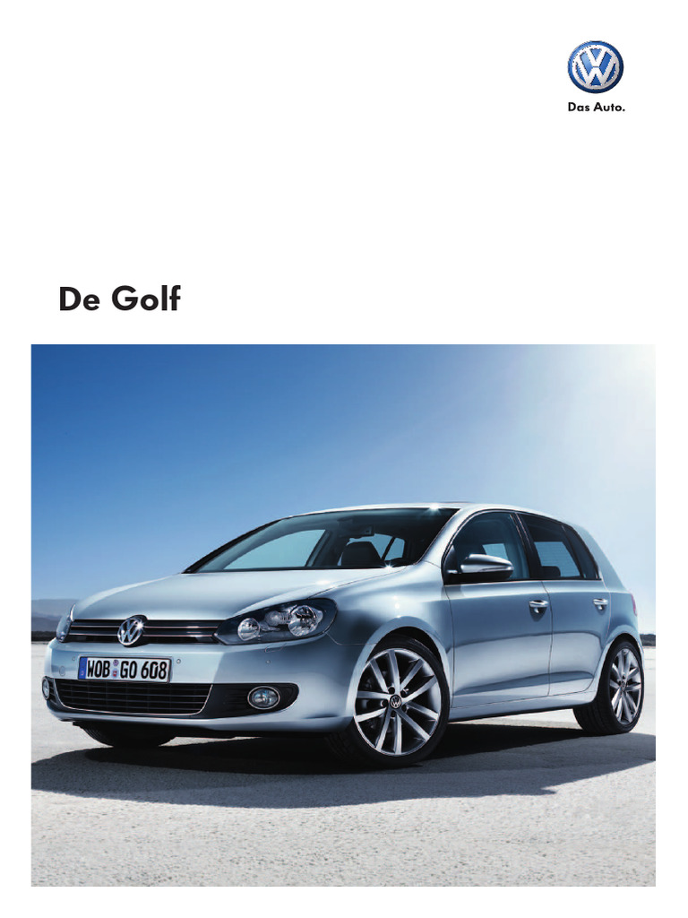 VW Golf 2010 NL | PDF