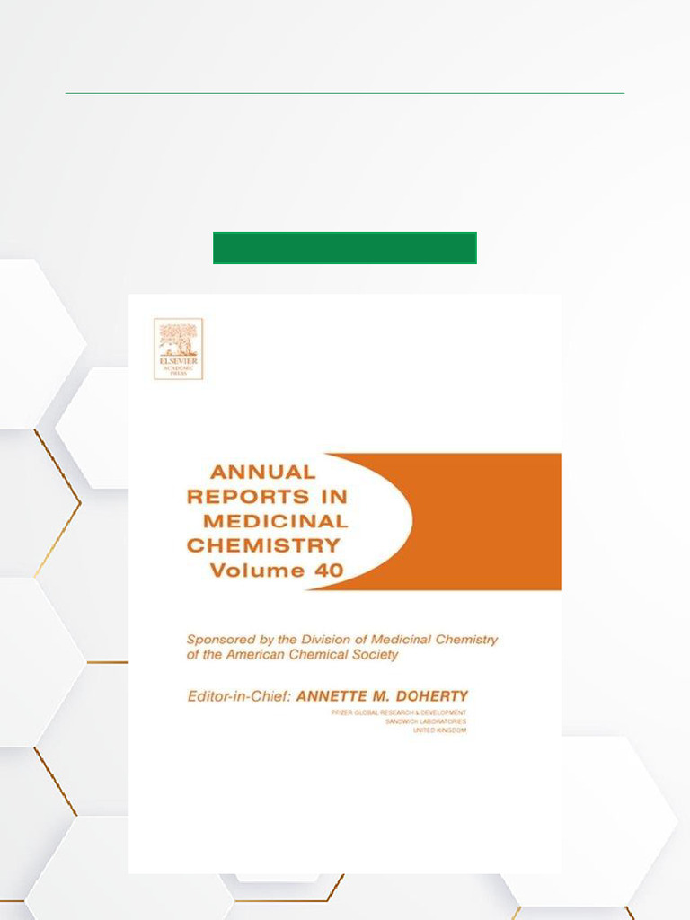 Annual Reports in Medicinal Chemistry Free Ebook Download | PDF ...