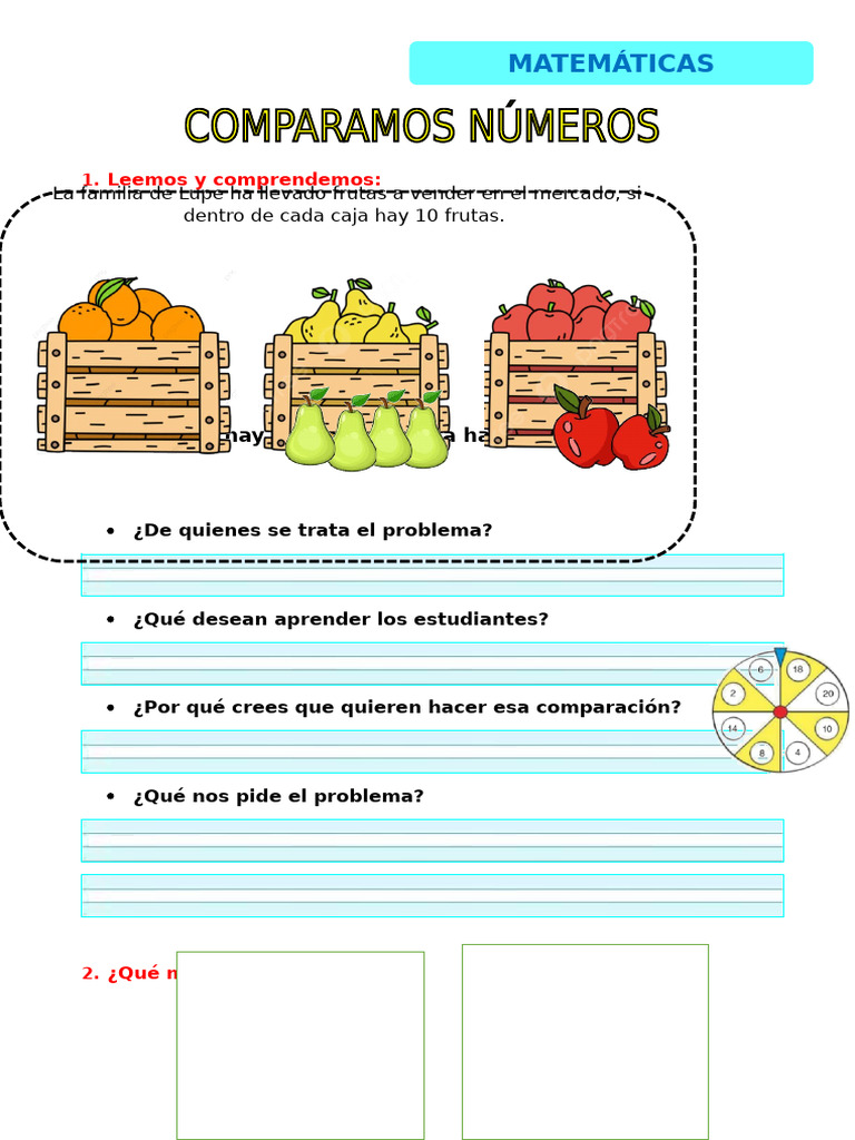 Estrategias para Comparar Cantidades en Matemáticas | PDF