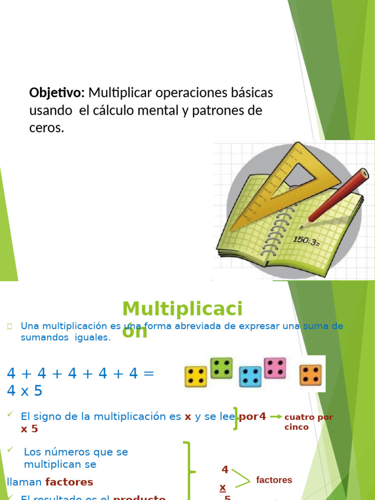 PPT NUMEROS estrategias multiplicacion 5basico-convertido | PDF ...