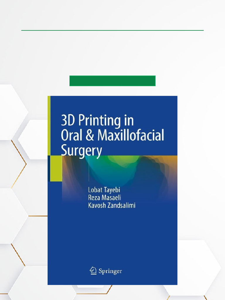 3D Printing in Oral & Maxillofacial Surgery Digital Download | PDF