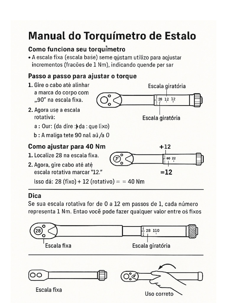 Manual Torquimetro Completo | PDF