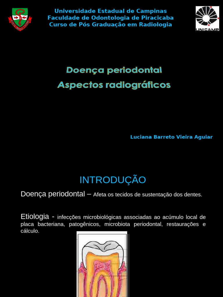 Doença Periodontal | PDF | Áreas da odontologia | Especialidades médicas