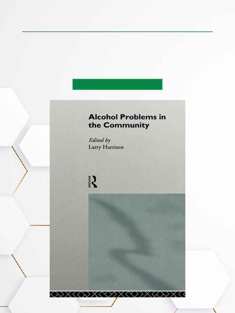 Alcohol Problems in The Community - 1st Edition Dropbox Download | PDF ...