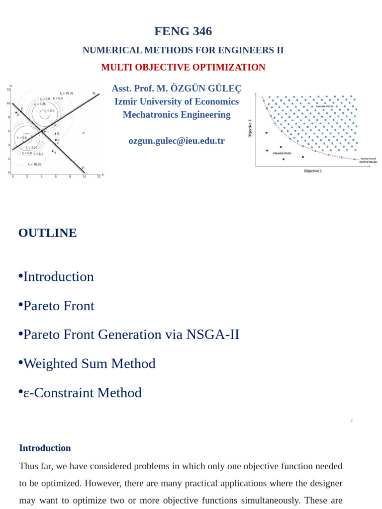 13 Multi Objective Optimization B | PDF | Mathematical Optimization | Pareto Efficiency