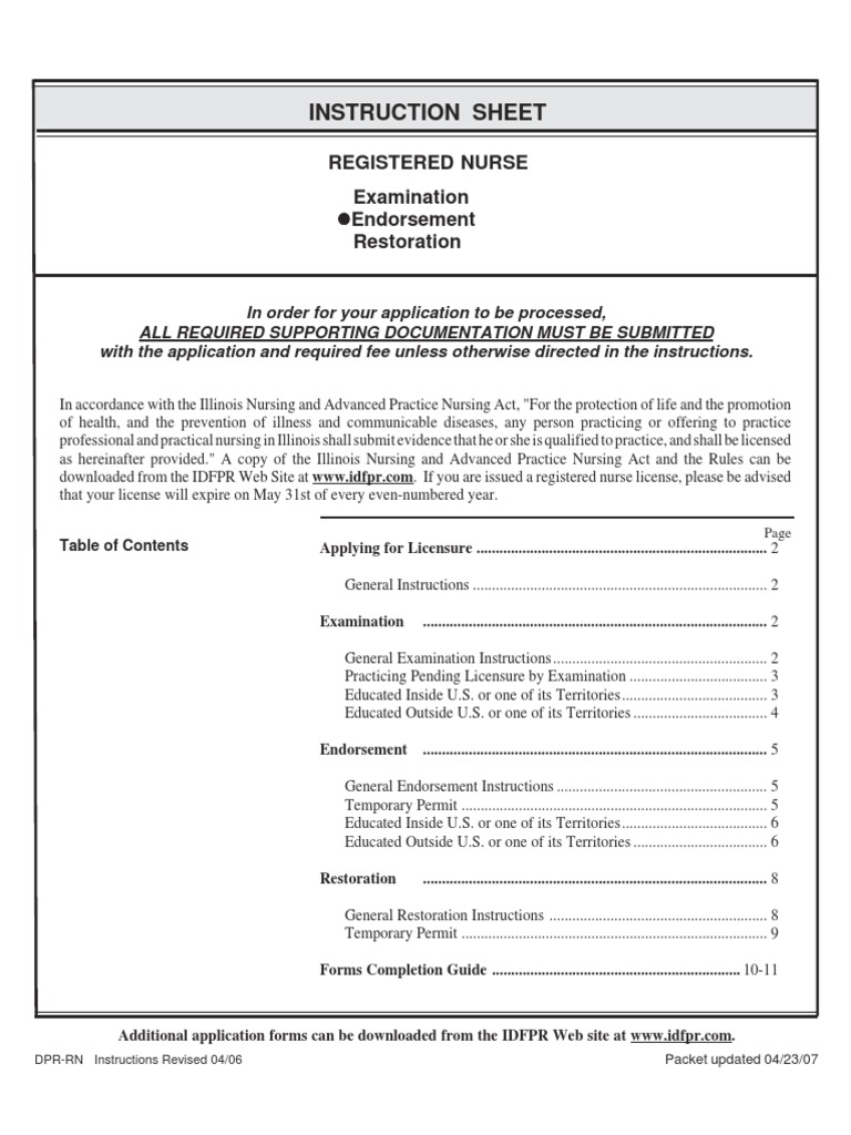 RN en | Download Free PDF | Nursing | Licensure