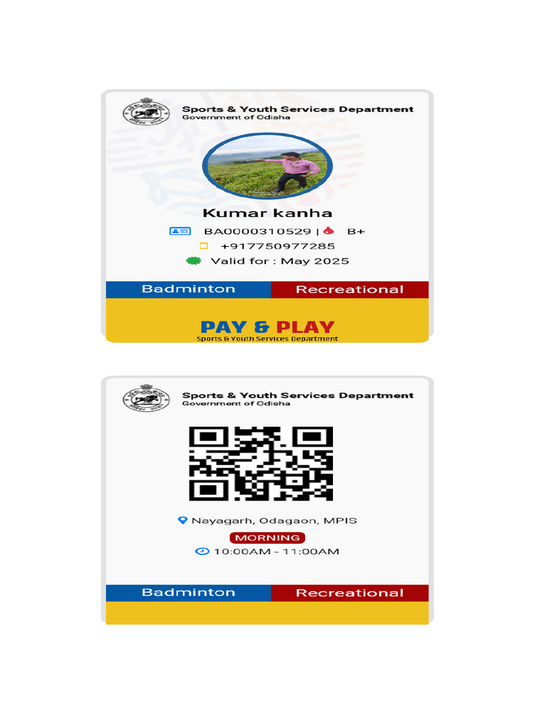 Id Card Ba 0000310529 | PDF