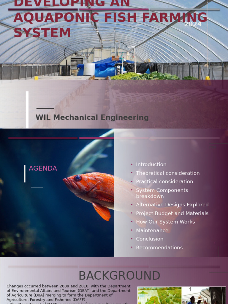 Presentation - Fish Farming (1) ... Research | PDF | Aquaponics | Solar ...