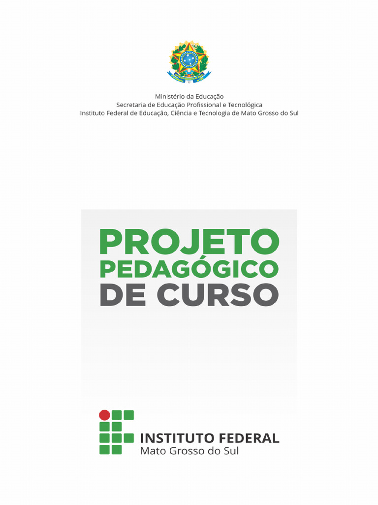 Projeto Pedagogico Do Curso Tecnico em Edificacoes Jardim | PDF | Desenvolvimento profissional ...