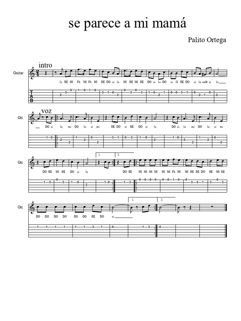 Se Parece A Mi Mama | PDF