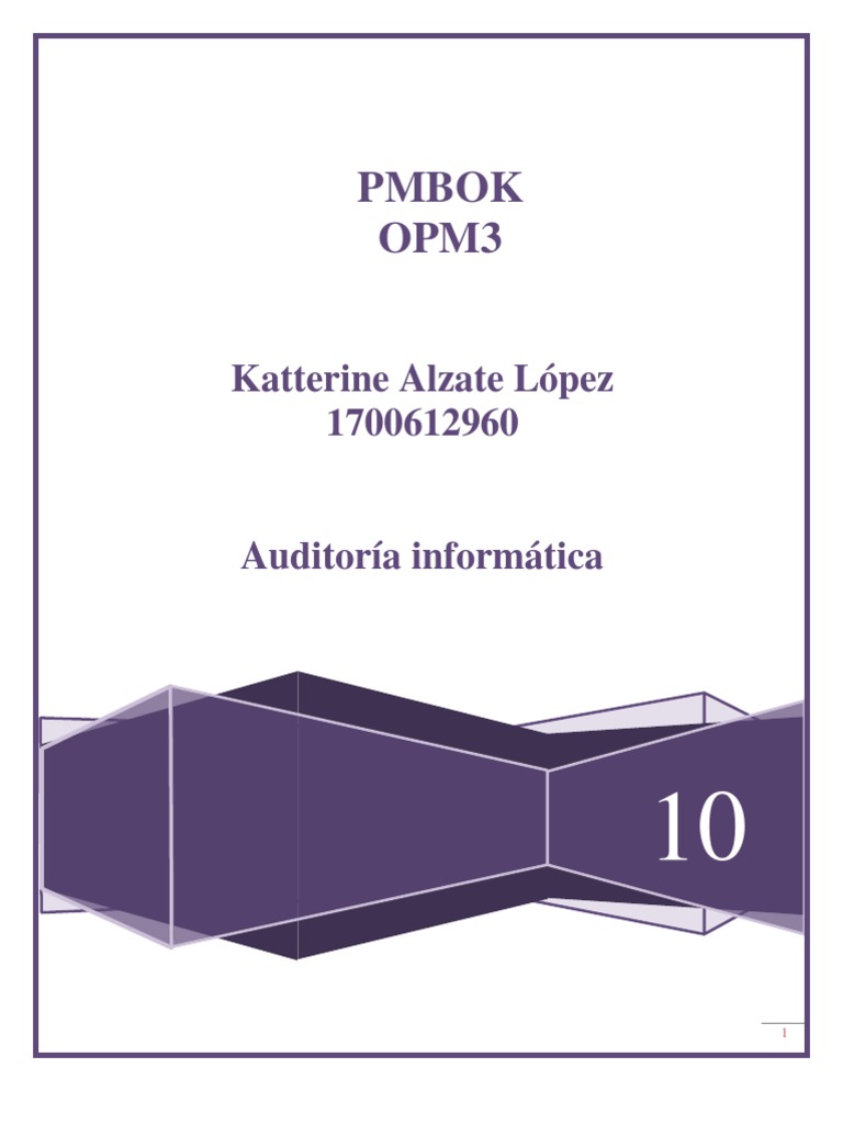 Pmbok Opm3 | PDF | Gestión de proyectos | Planificación
