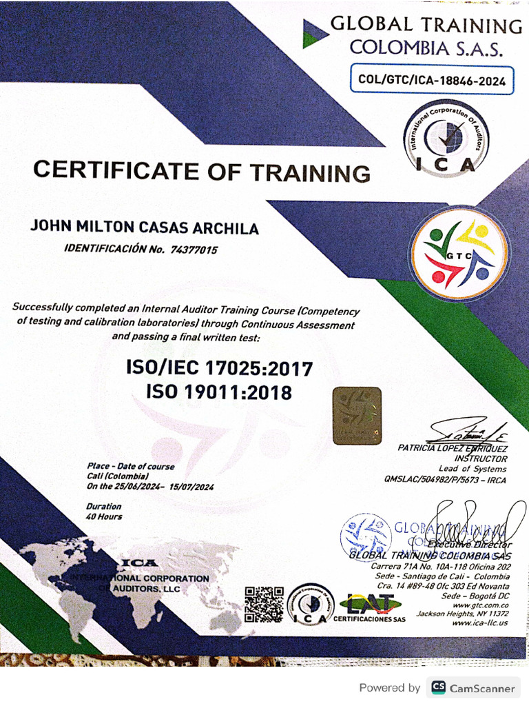 Auditor Iso 17025 | PDF