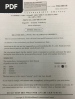 CSEC POB 2019 P1 | PDF