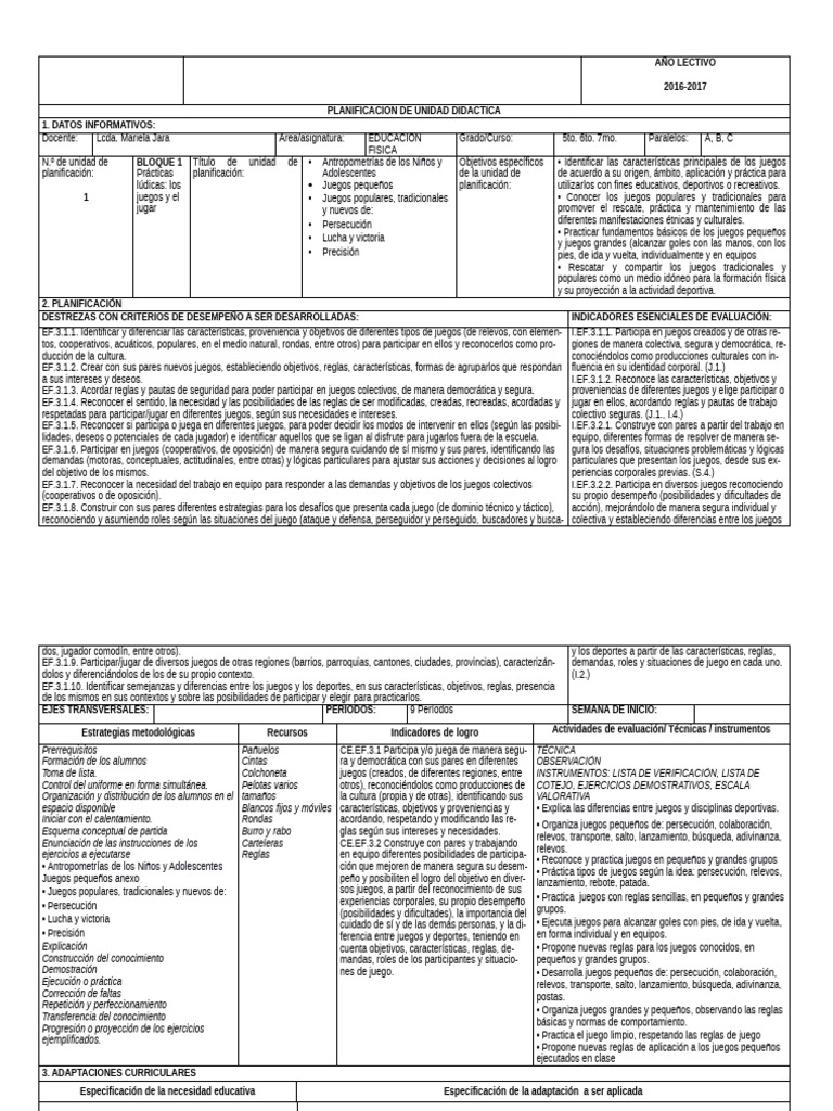 Formato PDCD Bloque 1 7mo | PDF | Planificación | Maestros